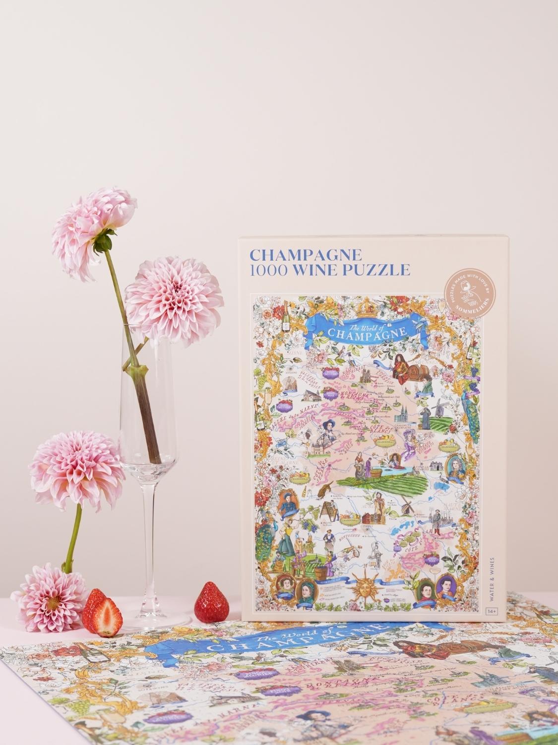 Champagne Wine Puzzle