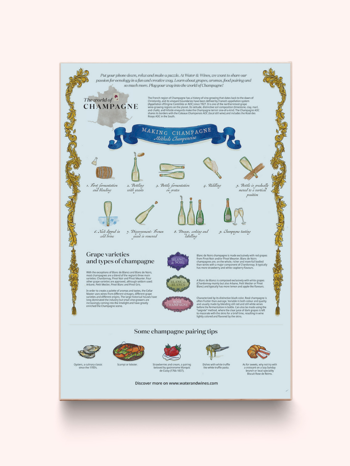 Champagne Wine Puzzle