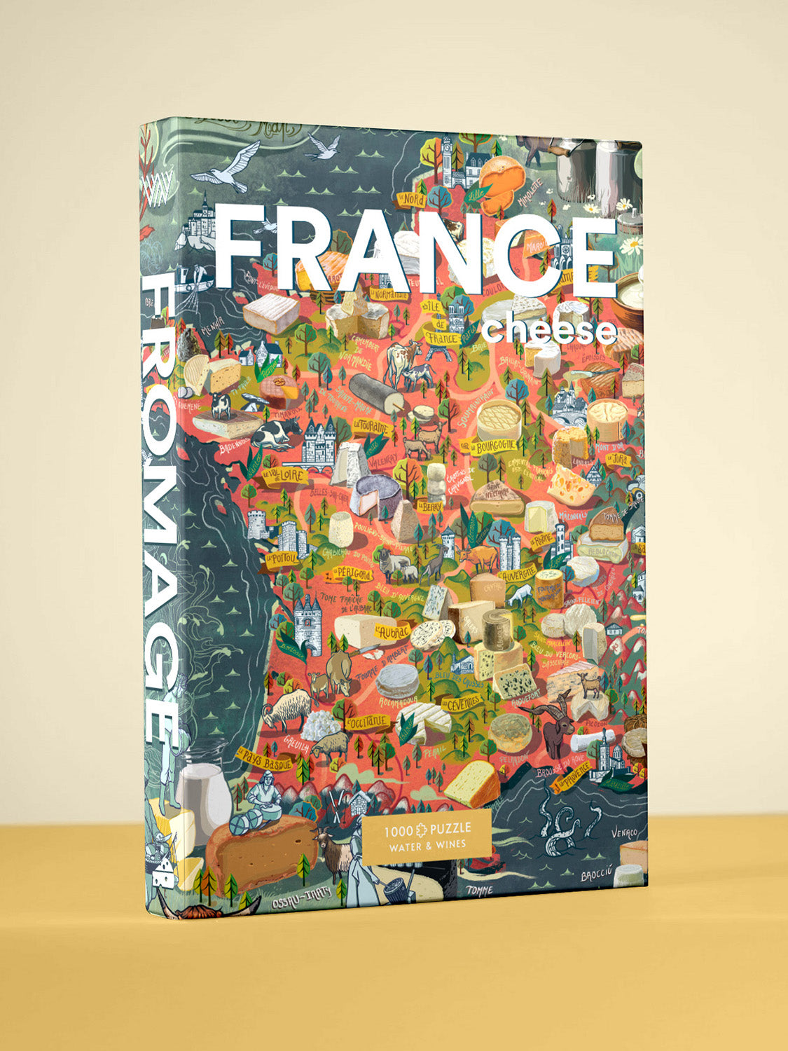 France Cheese Puzzle